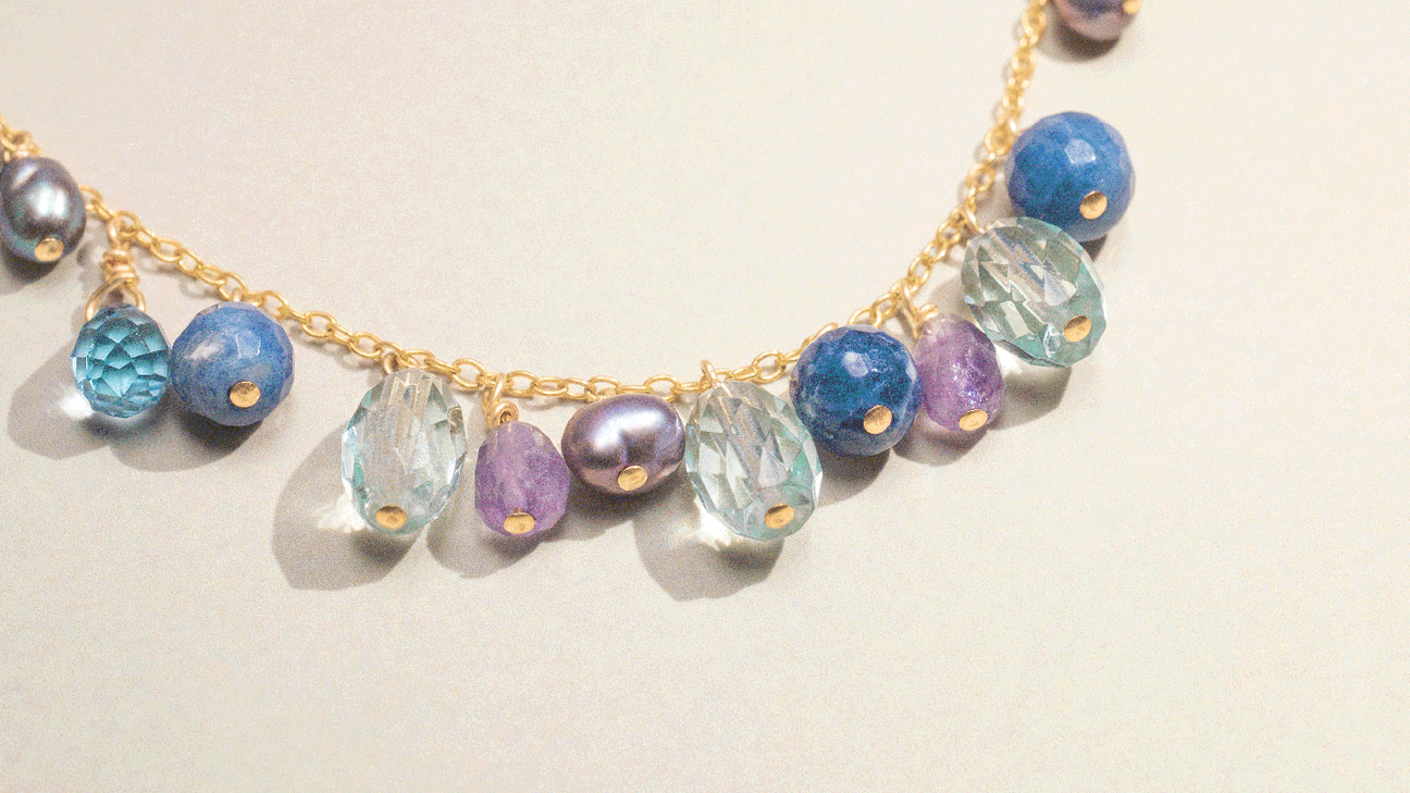 Sandra Necklace: Handcrafted Ocean-Inspired Charms – Holly Yashi