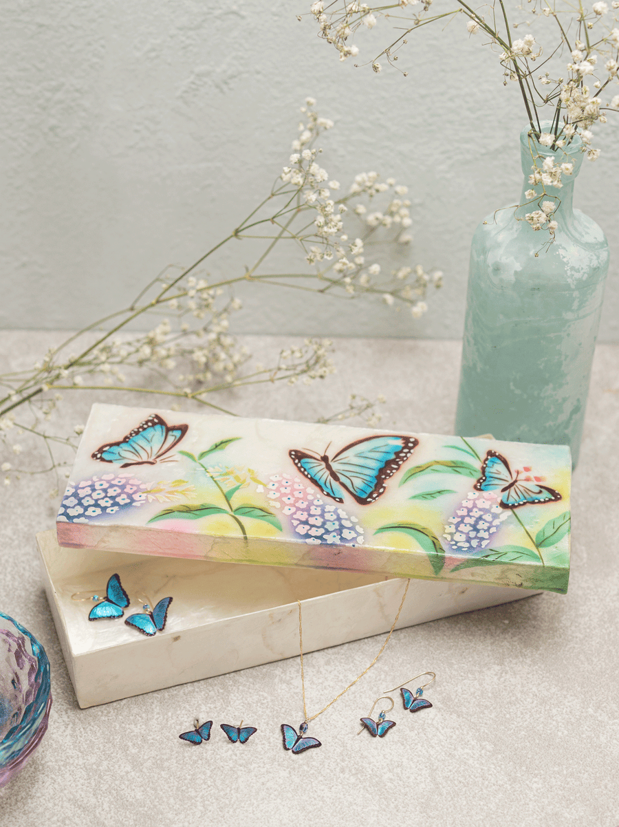Petite Bella Butterfly Post Earrings – Holly Yashi