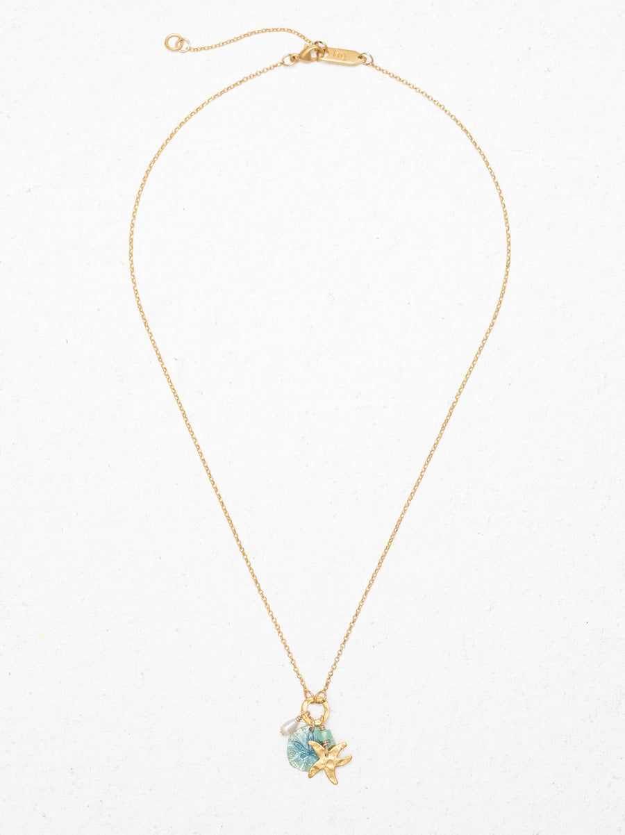 Sandra Necklace: Handcrafted Ocean-Inspired Charms – Holly Yashi