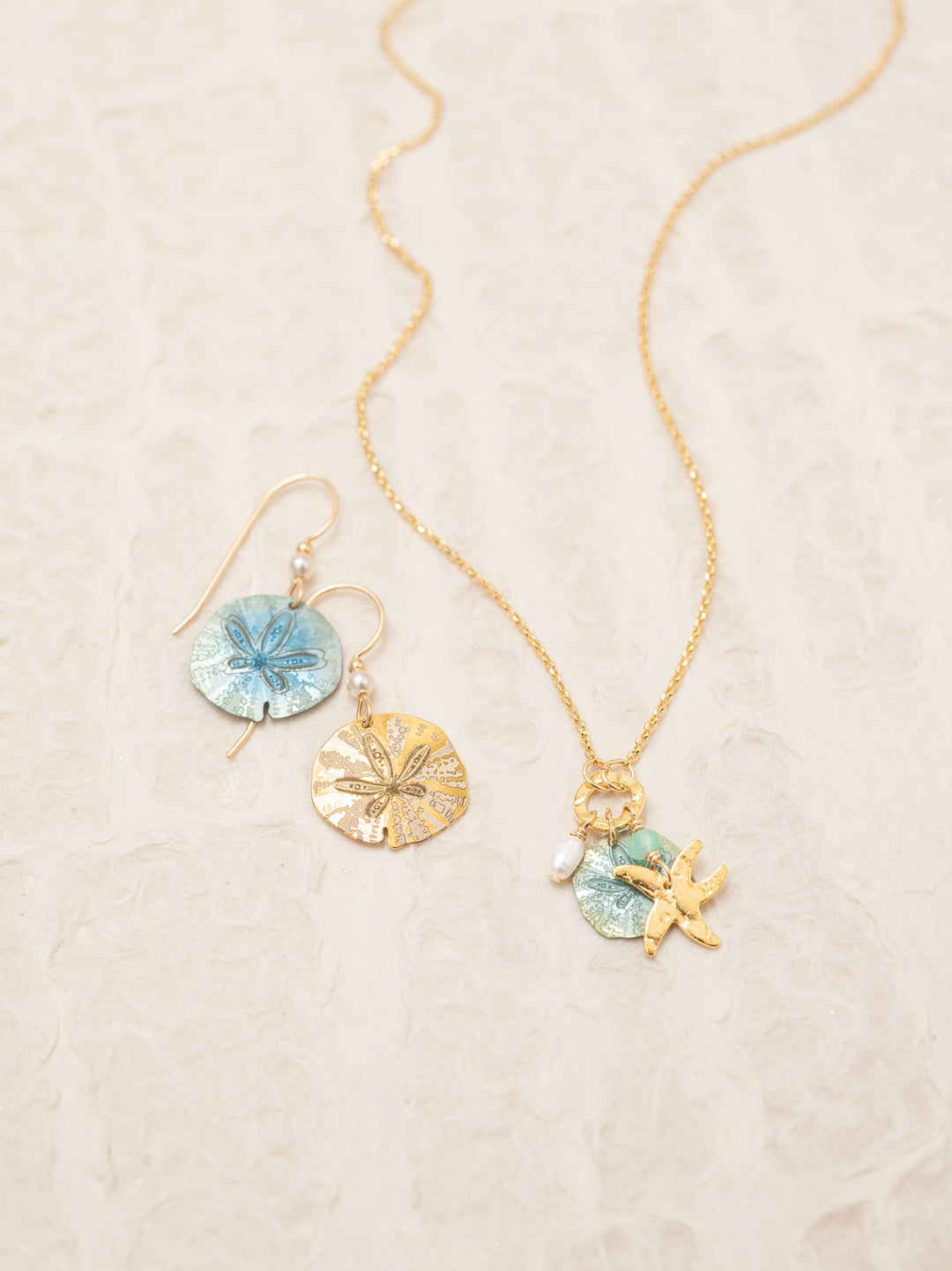 Sandra Necklace: Handcrafted Ocean-Inspired Charms – Holly Yashi